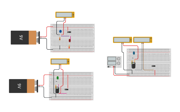 Circuit Design Capacitor O Condensador Tinkercad