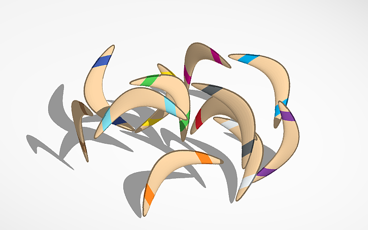 3D design frisbi - Tinkercad