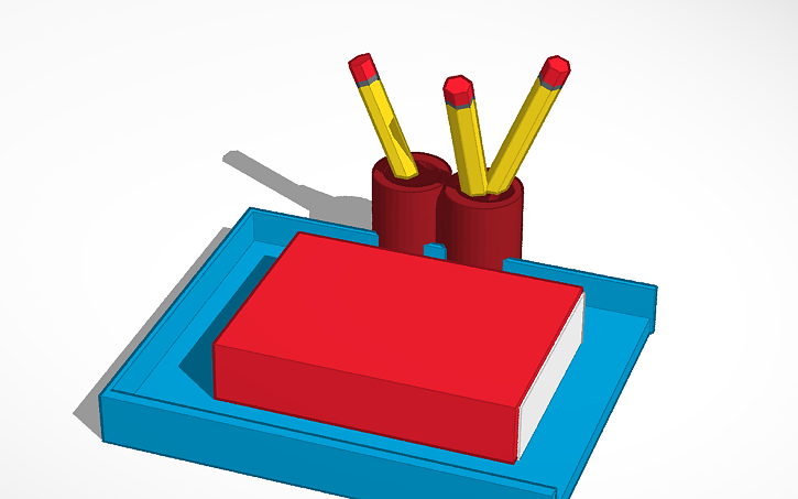 3D design New and improved: Copy of The Handy Dandy School holder(zoe ...
