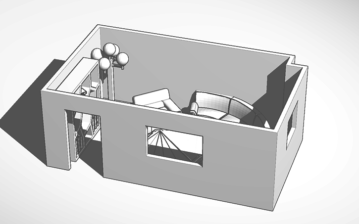 3D design house and interior | Tinkercad