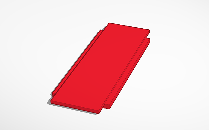 3D design Multi GP Pro Spec top plate.. LED.FIN bar - Tinkercad