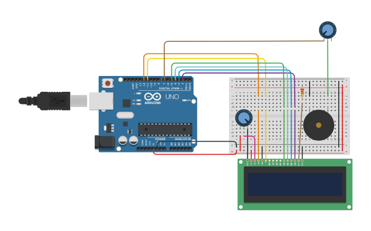 Circuit design Music-Player - Tinkercad