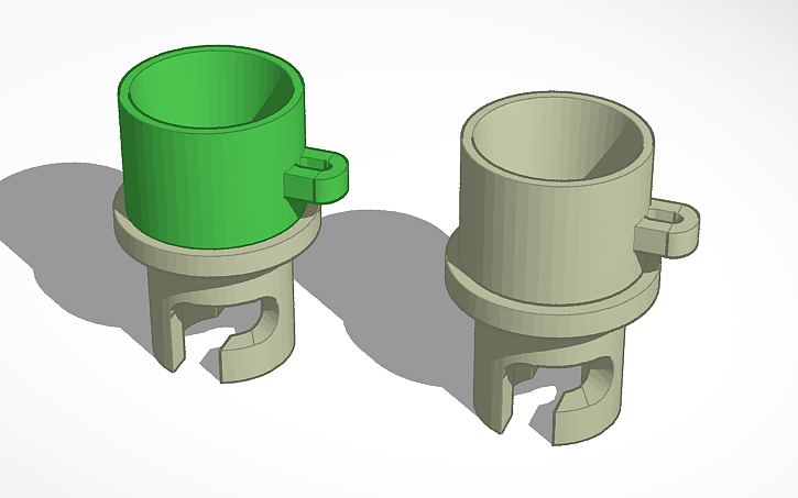3D design SUP Boston Valve Adapter - Tinkercad