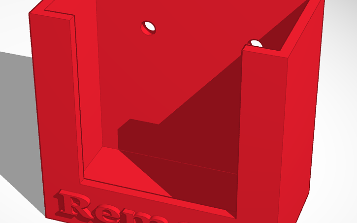 3D design Mouse Holder - Tinkercad