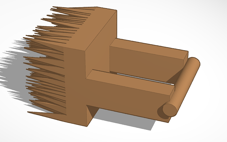 3D design spiked shield lego compatible #lego_arsenal | Tinkercad