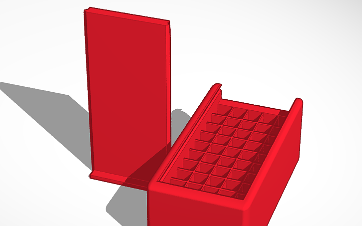3D design 22lr ammo box 50Rnd (V2) - Tinkercad