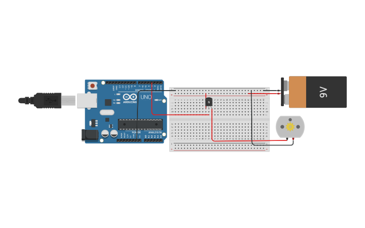 Arduino Uno Transistor For Dc Motor And 9v Arduino Stack 53 Off 7624