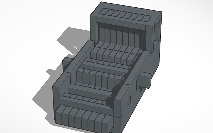 3D design Mechanical 1B Memory Module (ASSEMBLED) - Tinkercad