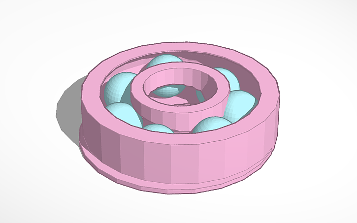 3D design Fidget toy - Tinkercad