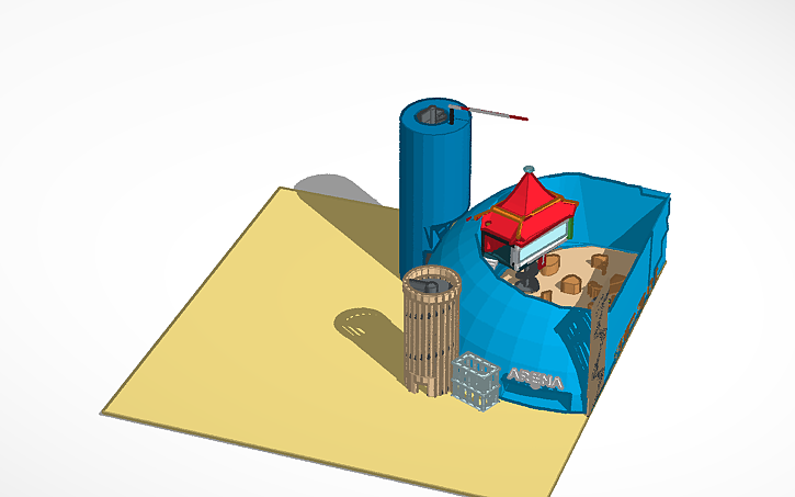 3D design ARENA - Tinkercad
