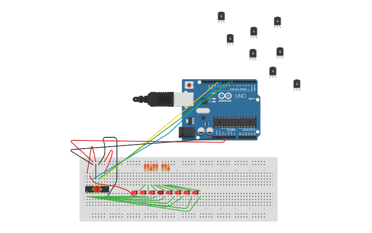 Circuit Design Larson Scanner Tinkercad