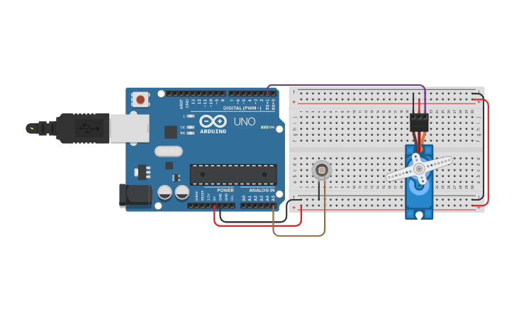 Circuit Design Embeded Tugasprak7 Tinkercad