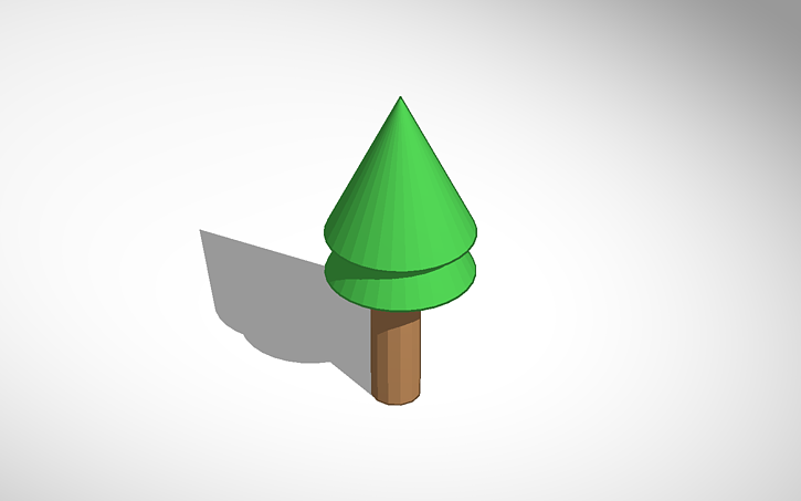 3D design Tree - Tinkercad