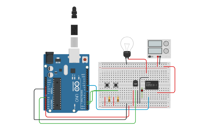 Circuit design FINALS(Comp App) - Tinkercad