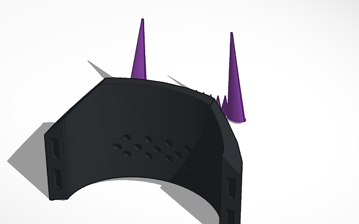 3D design mask - Tinkercad