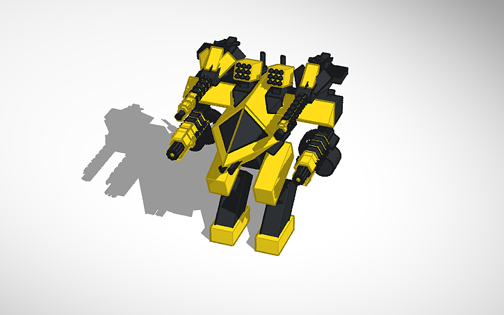 3D design Bee Mech - Tinkercad