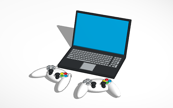 3D design gamer - Tinkercad