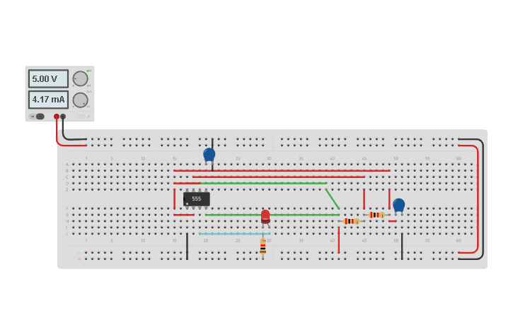 Circuit design Practica 12 - Tinkercad