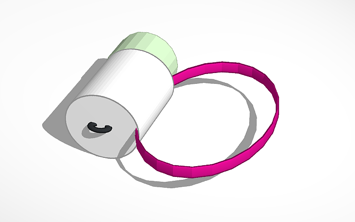 3D design collar flashlight | Tinkercad