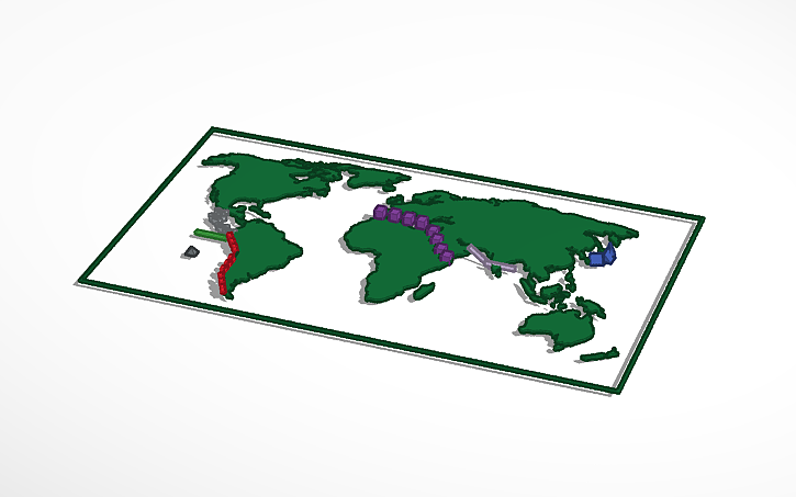 3D design Copy of World Model | Tinkercad