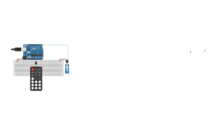 Circuit Design Servo Motor Tinkercad
