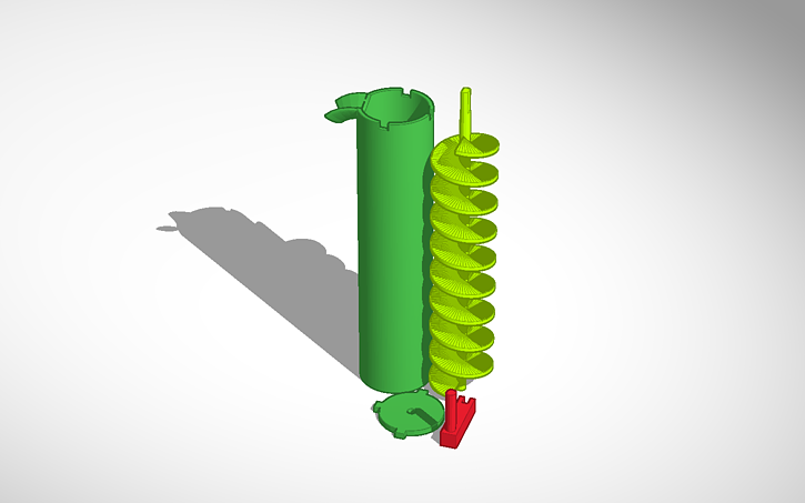 3D design Auger-Tastic Water Pump - Tinkercad