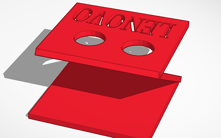 3D design LENOVO LAPTOP STAND - Tinkercad
