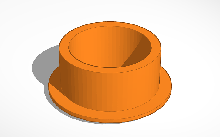 3D design potard bezel v1 - Tinkercad