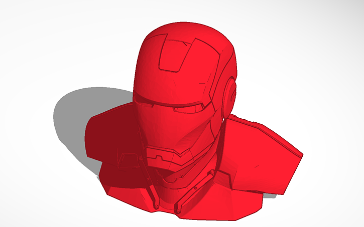 3D design iron man! - Tinkercad
