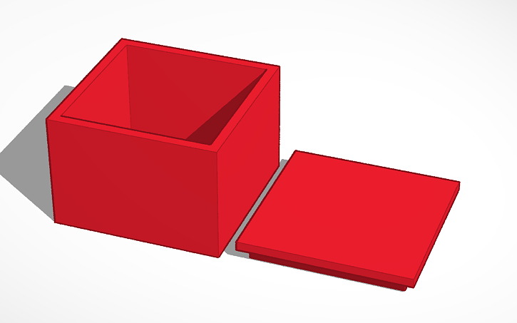 3D design Box - Tinkercad