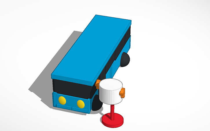 3D design bus - Tinkercad