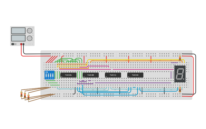 Circuit Design Activity 1 1 Combinational Logic Circuit Tinkercad