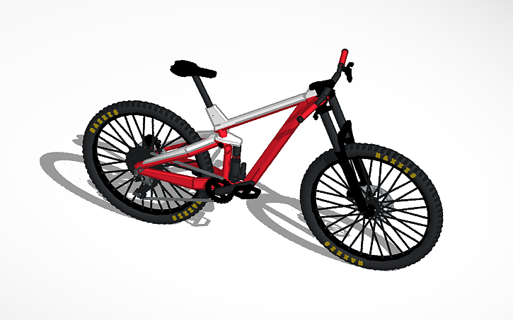 3D design Canyon Strive CFR Mountain Bike | Tinkercad
