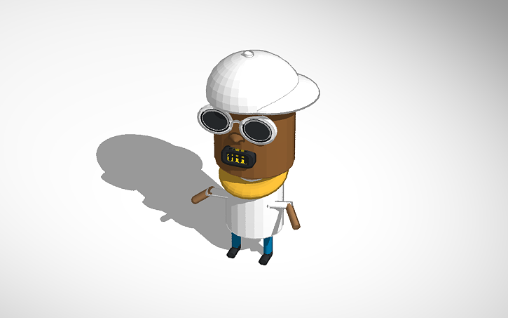 3D design rapper - Tinkercad