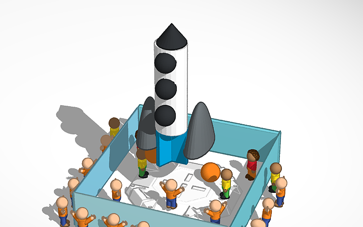 3D design LAUNCH BOY (Zac) | Tinkercad