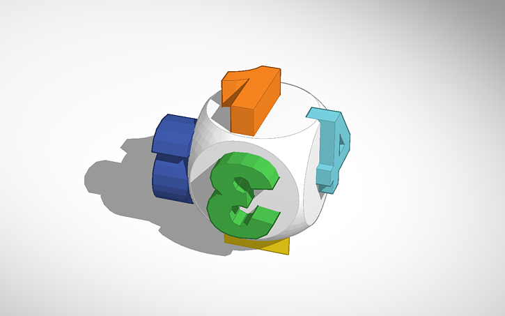3D design dic - Tinkercad