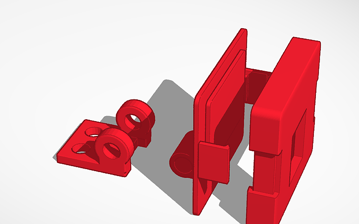 3D design Camera Module 3 mount - Tinkercad