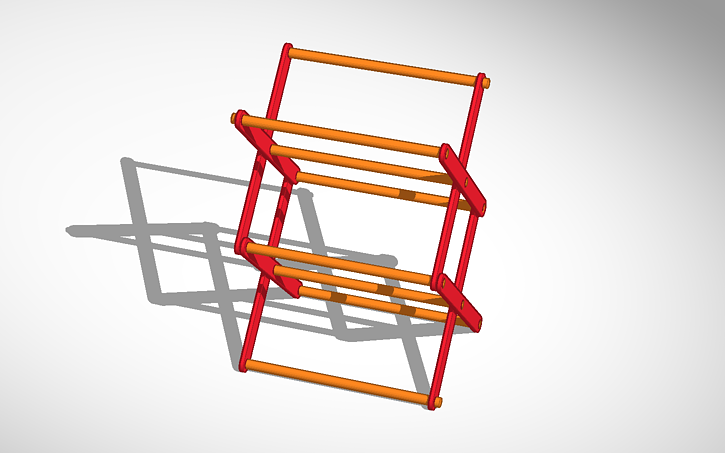 3D design Scissor Rack assembly | Tinkercad