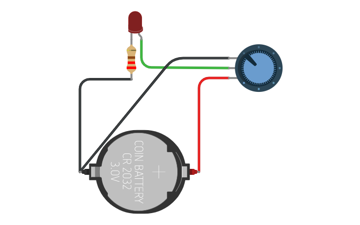 Circuit Design Led Brightness Controlling With Potentiometer Tinkercad
