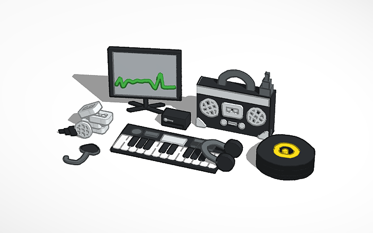 3D design Scribble Recording Studio | Tinkercad