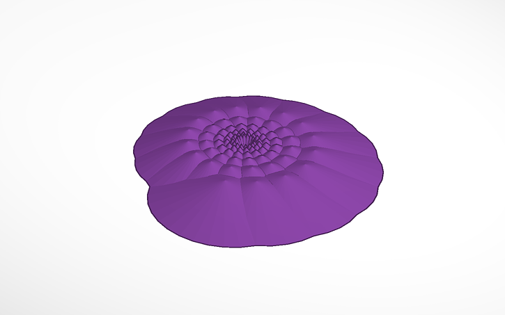 3D design Nautilus Shell - Tinkercad