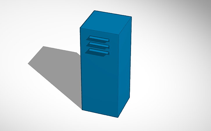 3D design A Terrible Locker | Tinkercad