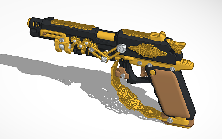 3D design moded flintlock | Tinkercad