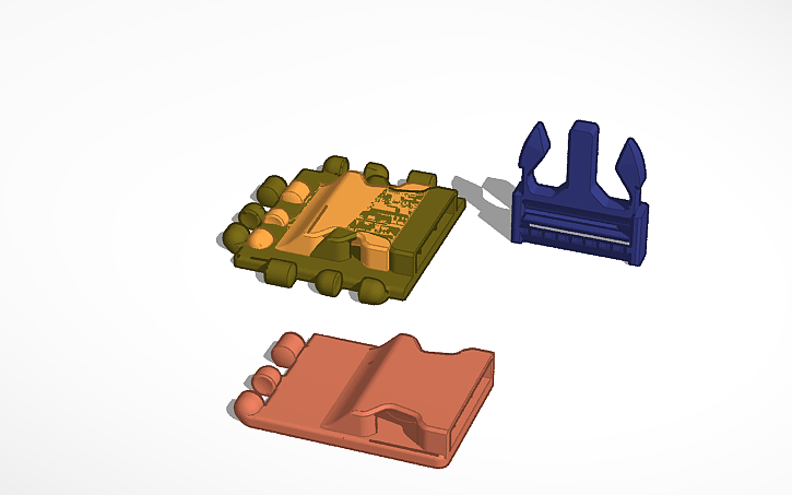 3D design Buckle connectors - Tinkercad