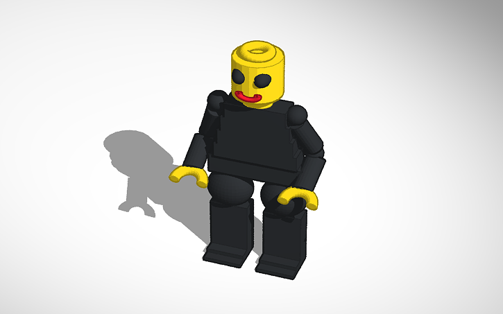 3D design Giant Lego Person - Tinkercad