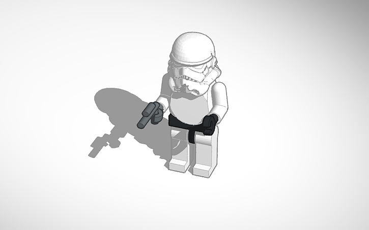 3D design LEGO風暴兵 LEGO Stormtrooper - Tinkercad