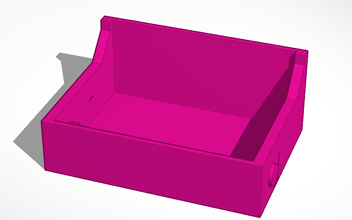 3D design Kapaklı Saklama Kutusu - Tinkercad