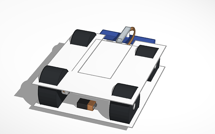 3D design Copy of battle bot - Tinkercad