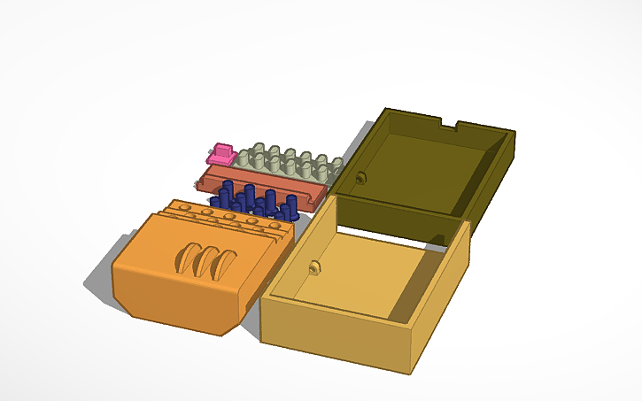 3D design Imported Enigma Machine - Tinkercad