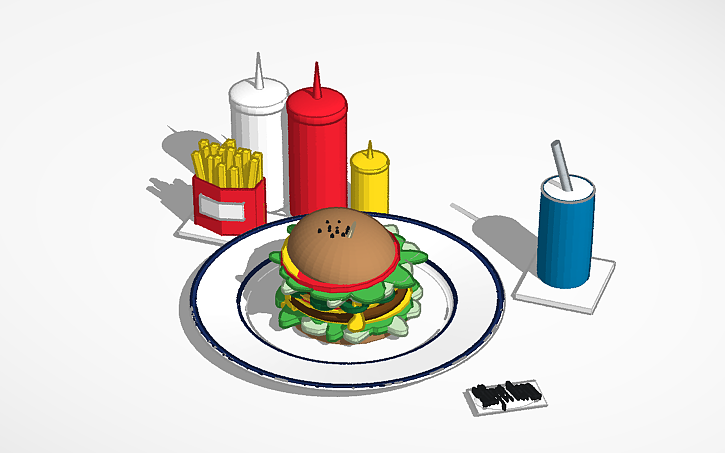 3D design Copy of Food - Tinkercad
